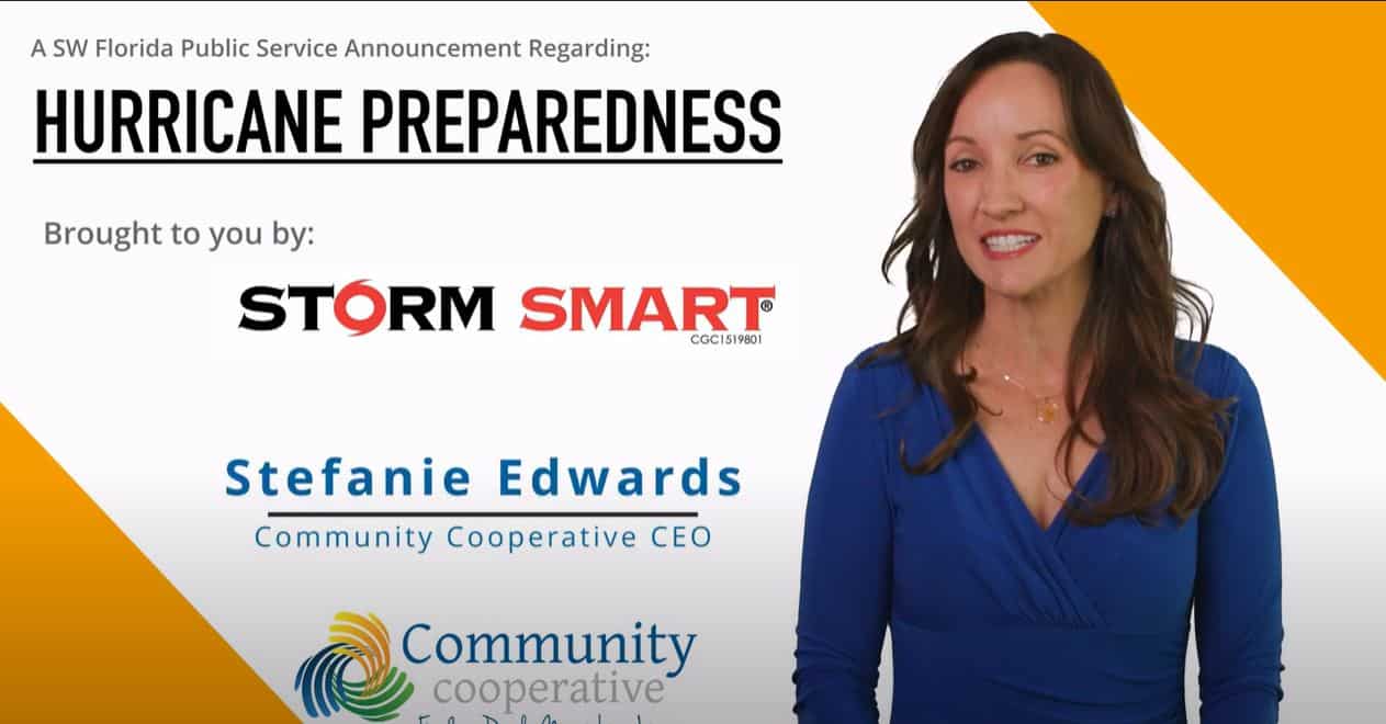 Community Cooperative Hurricane Message - Storm Smart