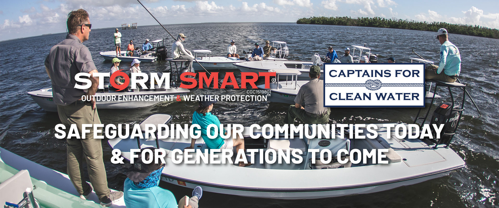 Storm Smart Partners with Captains for Clean Water - Storm Smart